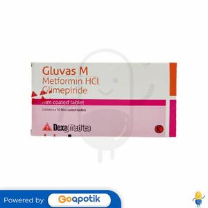 Jual GLUVAS M 2/500 MG BOX 30 TABLET - Kota Semarang - Apotek Sehat ...
