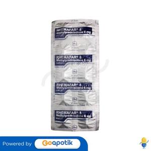 Jual RHEMAFAR 8 MG STRIP 10 KAPLET - Kota Surabaya - Apotek Duta Farma ...