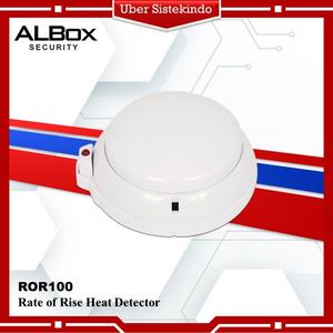 Jual Promo Rate of Rise Heat Detector 2 Wire ROR Heat Detector Albox ...