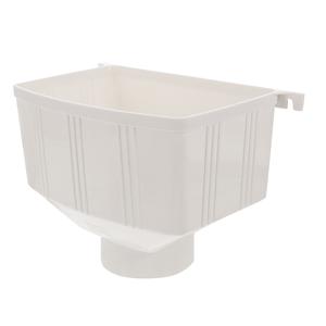 Jual PVC Rain Bucket Rainwater Collection Barrel Gutter Diverter ...