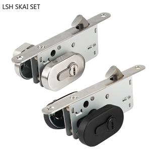 Jual Stainless Steel Sliding Door Hook Locks Framed Glass Door Lock ...
