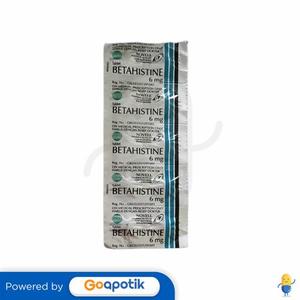 Jual BETAHISTINE NOVELL 6 MG STRIP 10 TABLET - Kab. Situbondo - Apotek ...