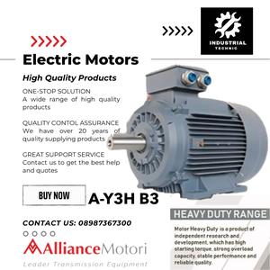 Jual DINAMO ELECTRIC MOTOR ALLIANCE A-Y3H B3 4P 18,5KW 25HP 3PHASE 660V - Jakarta Utara ...