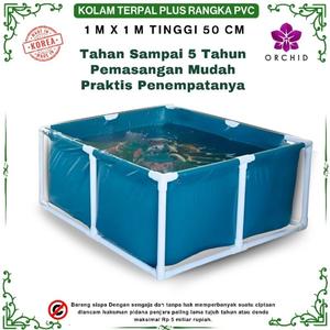 Jual KOLAM RANGKA PIPA PVC / TERPAL KOLAM / KOLAM TERPAL / KOLAM KOTAK ...