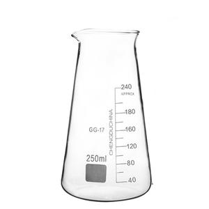 Jual 250ml Conical Three-corner Beaker Chemistry Laboratory ...