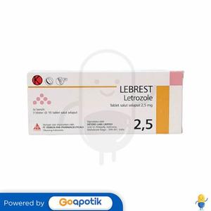 Jual LEBREST 2.5 MG BOX 30 TABLET - Kota Bekasi - Apotek Najeeb Farma | Tokopedia