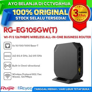 Promo RUIJIE REYEE RG-EG105GW(T) WI-FI 5 1267MBPS WIRELESS ALL-IN-ONE BUSINESS ROUTER - Jakarta ...