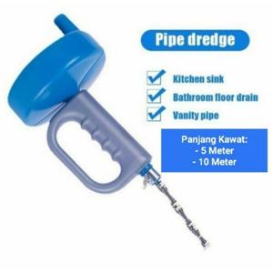 Jual Spiral Drain Opener Spring Wire Rod Auger Snake Pipe ORIGINAL ...