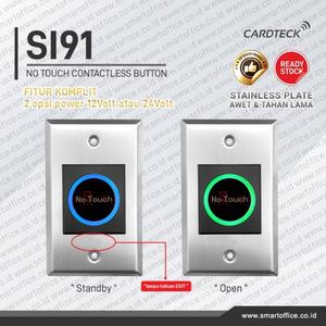 Jual Tombol No Touch Sensor Infrared Touchless Button Tanpa Huruf EXIT ...