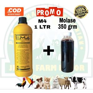 Jual EM4 TANAMAN PERTANIAN 1 LTR DAN MOLASE 350 GRM - Kota Bandar ...