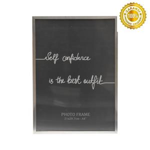 Jual Frame Bingkai Foto Material Kayu Ukuran A4 Premium_ Silver ...