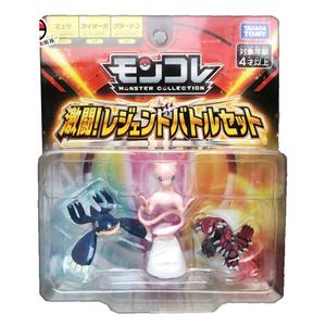 Jual TAKARA TOMY Pokemon Japanese Genuine Groudon Kyogre Mew 3-in-1-MS ...