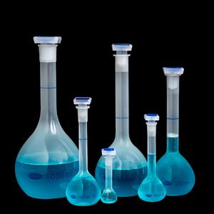 Jual Plastic volumetric flask liquid dispensing bottle laboratory shake ...