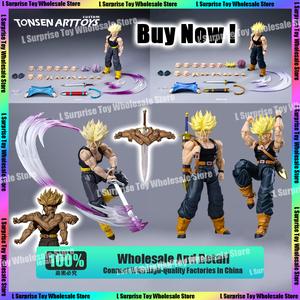 Jual Tonsenarttoys Dragon Ball SHF Trunks Super Saiyan SSJ SSJ2 Majin ...