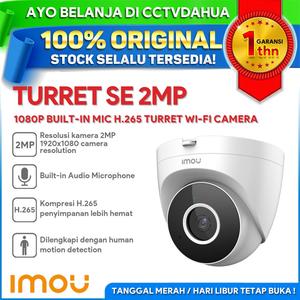Jual IMOU IPC-T22EP TURRET SE 2MP 1080P AUDIO H265 TURRET WIFI IP ...