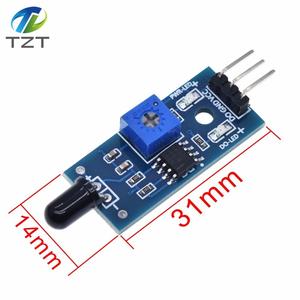 Jual LM393 3 Pin IR Flame Detection Sensor Module Fire Detector ...