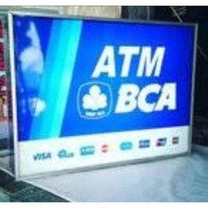 Jual Neon Box 2 sisi ukuran 60 x 40cm - Hitam B samping, Coklat tua ...