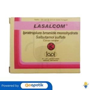 Jual LASALCOM 2.5/0.5 MG CAIRAN INHALASI 2.5 ML BOX 20 VIAL - Jakarta ...