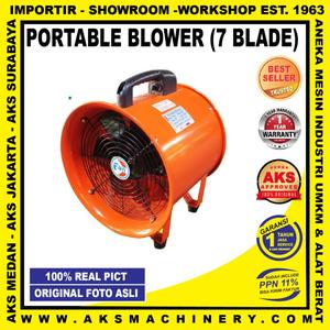 Jual Portable Blower 12 Inch 7 Blade 2900rpm / 1 Phase - Jakarta Barat ...