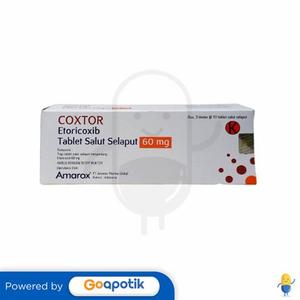Jual COXTOR 60 MG BOX 30 TABLET - Kota Semarang - Apotek Sehat Abadi ...