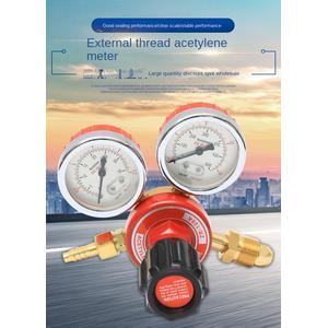 Jual External thread oxygen gauge, acetylene gauge, propane gauge, gas ...