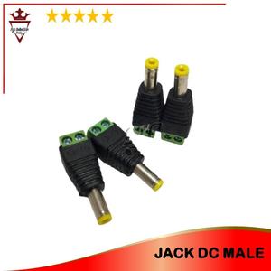 Jual Jack DC Male Female Connector Konektor DC Male Female CCTV - Male ...