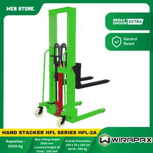 Jual Alat Angkut Barang Hand Stacker 2 Ton 2000kg 1.6m Manual HFL-2A ...