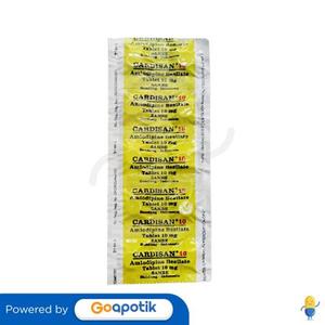 Jual CARDISAN 10 MG STRIP 10 TABLET - Jakarta Timur - Apotek Era Farma ...