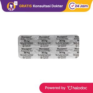 Jual Mucopect 30 mg 10 Tablet - Obat Batuk & Flu - Halodoc - Kota ...