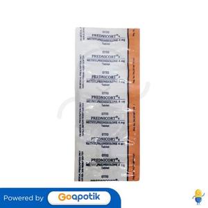 Jual PREDNICORT 4 MG STRIP 10 TABLET - Jakarta Timur - Apotek Era Farma ...
