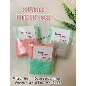 Jual Souvenir pernikahan (300 pcs ) Souvenir handuk kecil kain lap ...