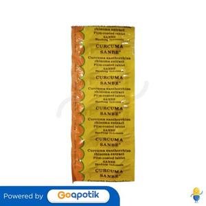 Jual CURCUMA SANBE STRIP 10 TABLET - Kota Bekasi - Apotek Najeeb Farma ...