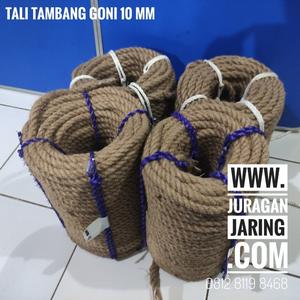 Promo TALI TAMBANG GONI 10 MM MANILA JUTE SISAL DADUNG PER ROLL ...