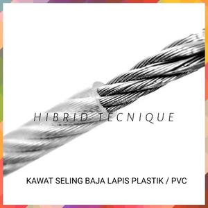 Jual Tali Seling Baja Kawat Sling Lapis Plastik Pvc 5 Mm Panjang 40 Meter - Jakarta Selatan ...