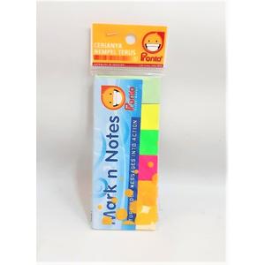 Jual TOP SALE STICKY NOTES INDEX PEMBATAS BUKU KERTAS TEMPEL PRONTO ...