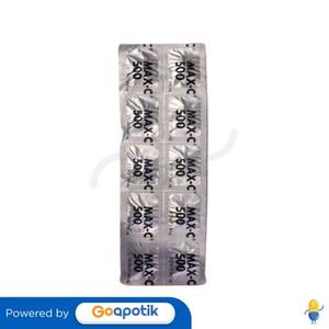 Jual MAX-C 500 STRIP 10 KAPSUL - Kab. Kutai Kartanegara - Apotek Duta ...