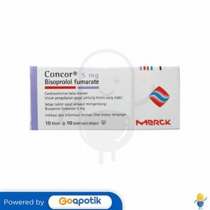 Promo CONCOR 5 MG BOX 100 TABLET / HIPERTENSI Cicil 0% 3x - Jakarta ...