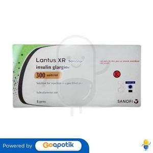 Promo LANTUS XR SOLOSTAR 300 IU/ML INSULIN 1.5 ML BOX 5 PEN Cicil 0% 3x ...