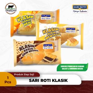 Jual Sari Roti Klasik Kasur Keju / Krim Messes / Sisir Mentega - 174 gr ...