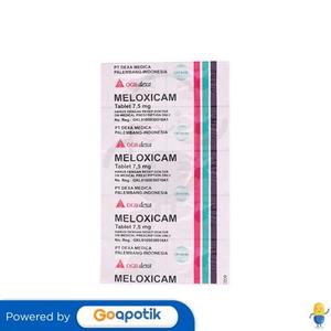 Jual MELOXICAM OGB DEXA MEDICA 7.5 MG STRIP 10 TABLET / ANTI NYERI ...