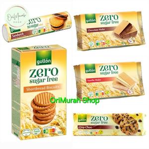 Jual Gullon Zero Sugar Free Chocolate Vanilla Wafer Shortbread Biscuits ...