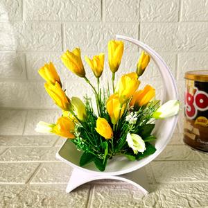 Jual Ready Tanaman Hiasan Minimalis Tulip Mini Bunga Pajangan Ruangan ...