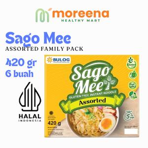 Jual ASSORTED Family Pack Sago Mee Mie Sagu Gluten Free 6 pack @70gr ...