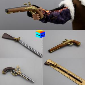 Jual 1/6 Soldier Pvc Plastic Middle Ages Flintlock Musket Gun Miniature ...