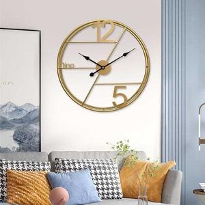 Jual Jam Dinding Besi Artistic Modern Clock Silent Movement 60cm ...