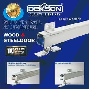 Jual Rel Sliding Pintu Aluminium Dekkson D6 Panjang 3 Meter Komplit Set - Kab. Lebak ...