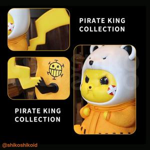 Jual FGCpkc Fur Mini Pikachu x Deadpool x Roronoa Zoro x Bepo COS ...