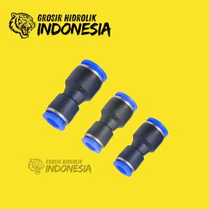 Jual PG FITTING REDUCER LURUS PNEUMATIC SLIP LOCK SELANG 12MM KE 10MM ...