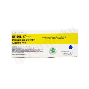 Promo Efisol Lozenges Isi 20 Tablet - Obat Sariawan dan Sakit ...