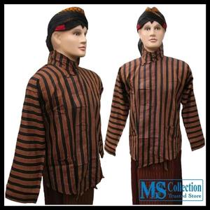 Jual Baju Surjan Lurik Adat Jawa Tbk - Kota Makassar - Distro Candy ...